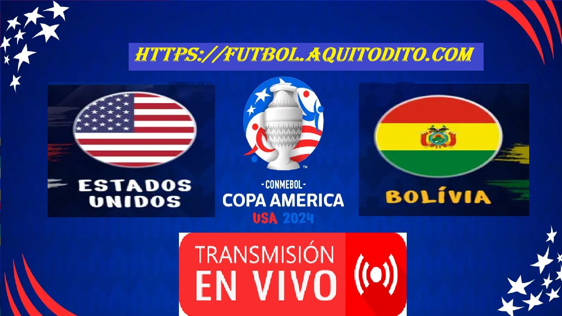 USA vs Bolivia EN VIVO y EN DIRECTO Copa América 2024 - Fútbol Mundial